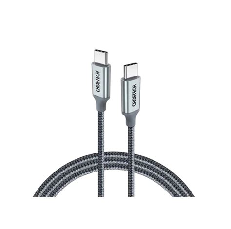 Choetech Pd100w Usb C To Usb C 1 8m Nylon Cable Xcc 1002 Startech Store