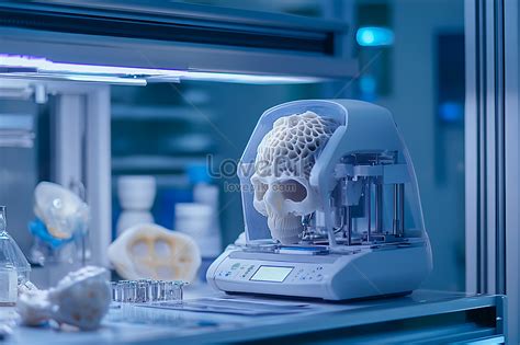 3d 프린터 인쇄 의료 모델 배경 사진 및 창의적인 일러스트 무료 다운로드 Lovepik