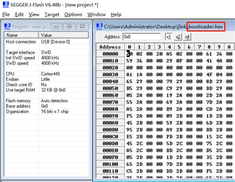 使用jlink合并boot和app两个hex文件，使用keil烧写到单片机jlink合并hex Csdn博客