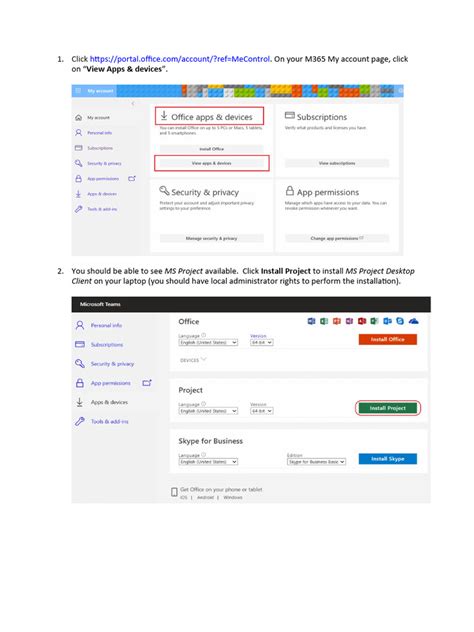 Ms Project Desktop Client Installation Guide Pdf