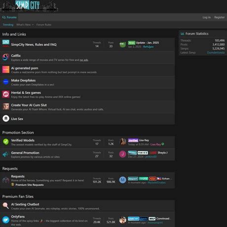 SimpCity OnlyFans Порносайты как Simpcity su