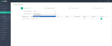 How To Migrate Vm From Vmware To Aws In Vinchin Backup And Recovery