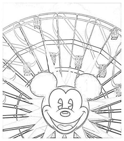 Coloring Pages Disney World Coloring Pages Free And Downloadable
