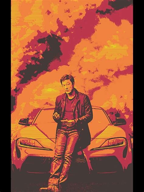The Fast Saga Han Fan Art Fast Furious 9 Vintage Style Perfect T