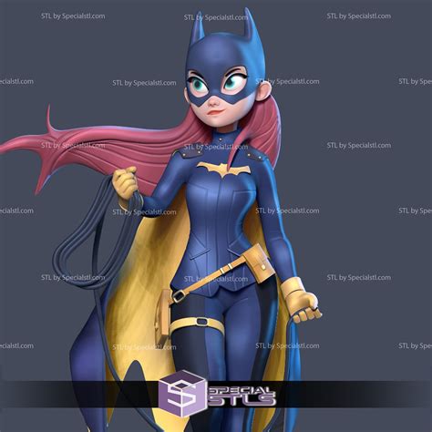 Batgirl Stylized STL Files SpecialSTL
