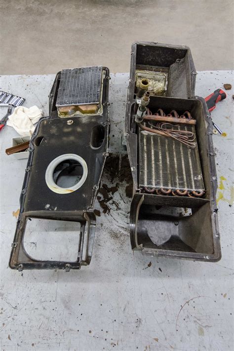 1971 Plymouth Cuda Gets Its Heater And A C Box Refreshed And Restored