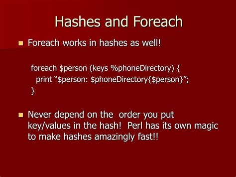Ppt Introduction To Perl Part Iii Powerpoint Presentation Free