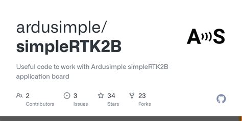 GitHub Ardusimple SimpleRTK B Useful Code To Work With Ardusimple SimpleRTK B Application Board