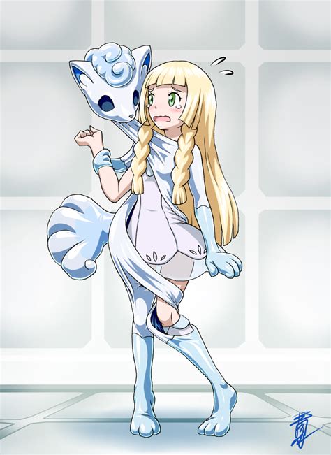 Living Suit Of Alolan Vulpix 1 By Sinrin8210 On Deviantart