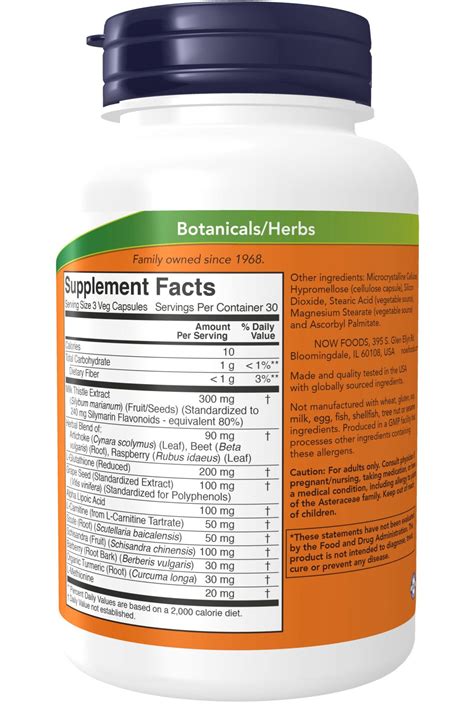 NOW Liver Refresh - 90 Veg Capsules | Get 100% Best Quality Vitamin