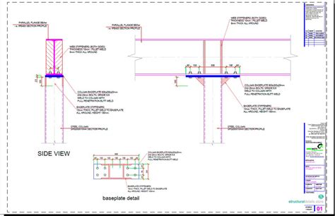 Steel Beam Diagram The Best Picture Of Beam