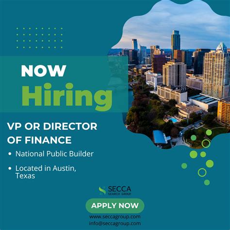 Tyler Fairhurst On Linkedin Were Hiring Austin Tx Finance Leader