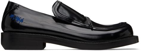 ader error black curve lf00 loafers ader error