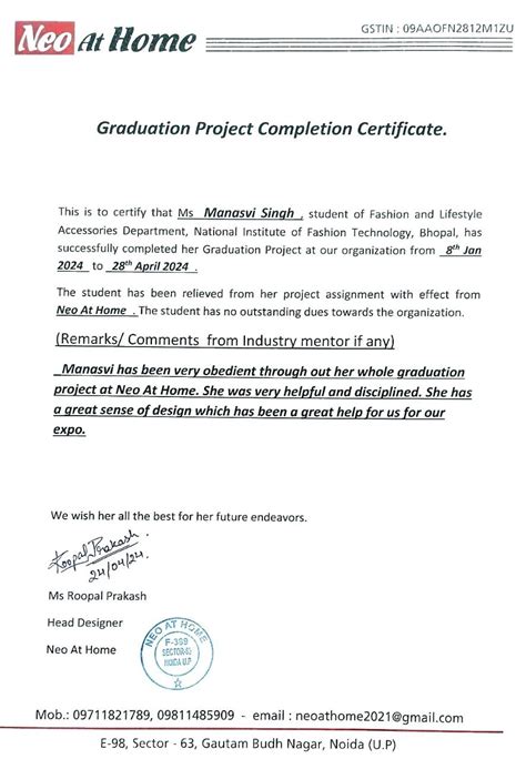 Manasvi Singh On Linkedin I Am Excited To Share That I Have Successfully Completed My Graduation…