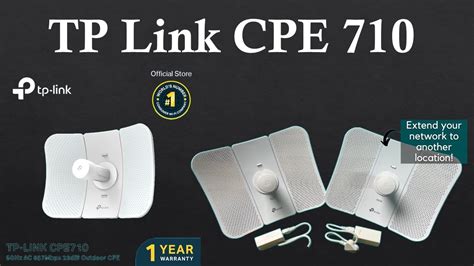 How To Install And Configure Tp Link Cpe 710 Router Youtube