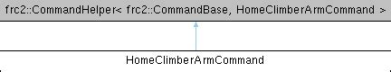 Robot HomeClimberArmCommand Class Reference