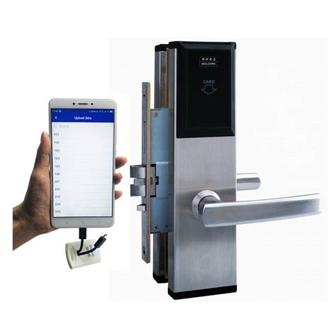 Supply Factory Smart Lock Security Key Card Electric Hotel Door Lock Hotel Door Lock And Verrou