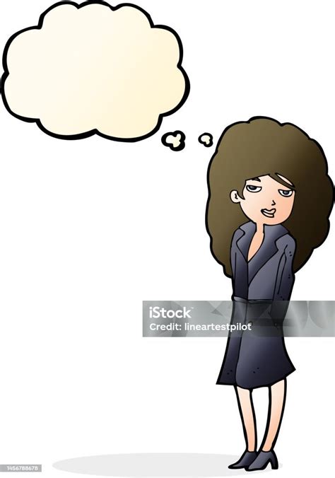 말풍선이 있는 여성 스파이 만화 캐릭터 그라데이션에 대한 스톡 벡터 아트 및 기타 이미지 그라데이션 낙서 드로잉 말풍선