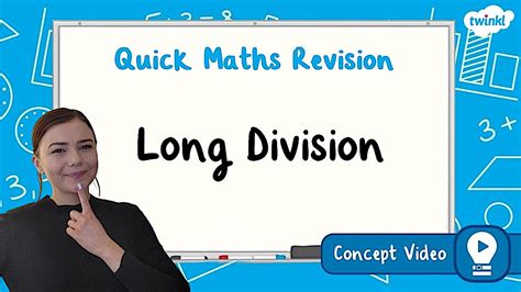 👉 Long Division Ks2 Maths Concept Video Teacher Made