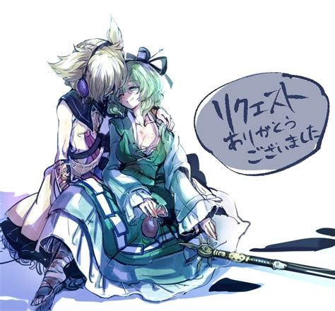toyosatomimi no miko and soga no tojiko touhou drawn by cis