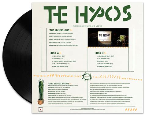 The Hypos Press On Records