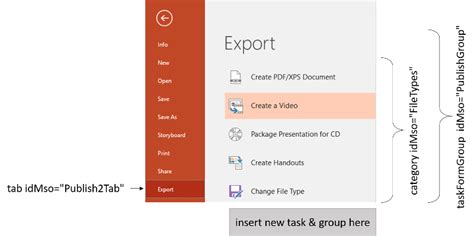 Solved Inserting New Task Into Office Backstage Fluent Ui With Xml