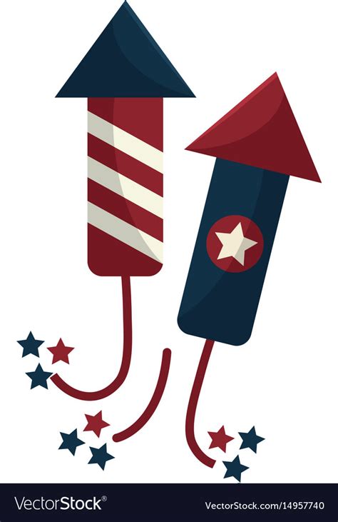 Cute Fireworks To Celebrate Special Days Vector Image