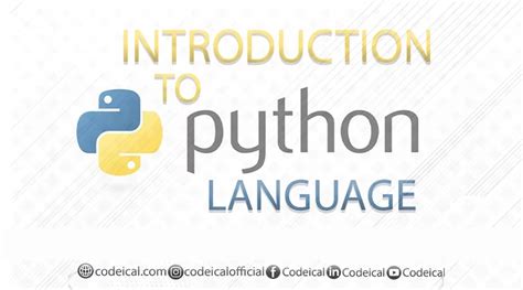 Python Most Popular Programming Language Codeical