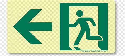 Знак выхода Аварийный выход Здание Arrow Safety Знаки аварийного выхода текст логотип Png