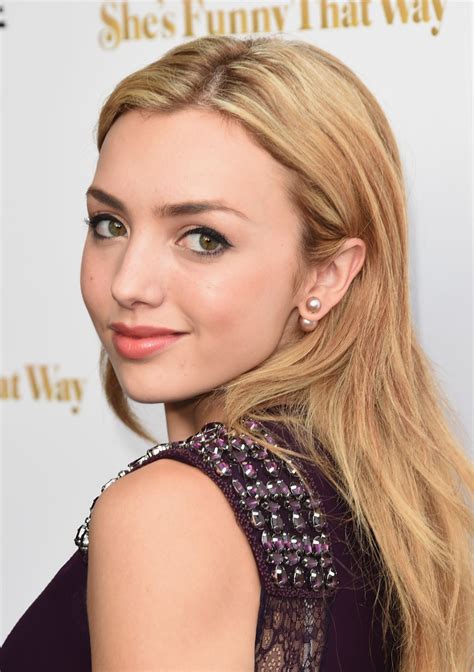 Peyton R List She S Funny That Way Premiere In Los Angeles