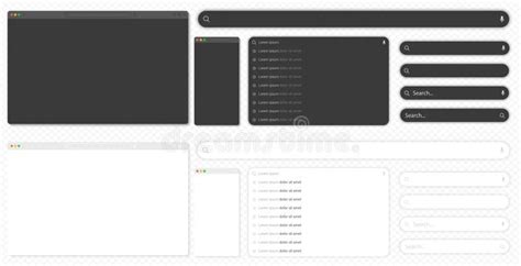 empty browser window empty web page mockup browser window mockup