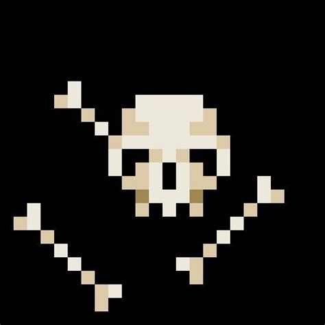 8 Bit Skull Icon