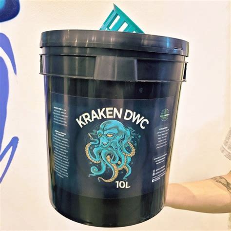 Kraken Dwc 10l Sistema De Hidroponia Skill Grower