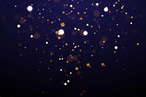 황금 반짝이 질감 반짝이는 눈 먼지가 새 해 및 크리스마스 카드 템플릿 아래로 떨어지는 커버 럭셔리 초대 생일 또는 크리스마스 카드 인증서에 대한 빛나는 벡터 배경 무료 벡터