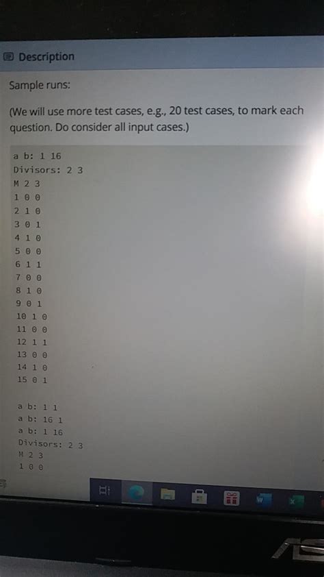 Solved E Description 1 Divisors Weight 20 Write A Python