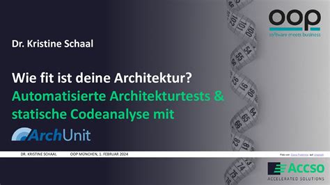 20240201 Oop Schaal Fitnessfuncions Automatisierte Architekturtests Und