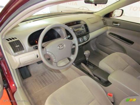 Gray Interior 2005 Toyota Camry Le V6 Photo 52483865