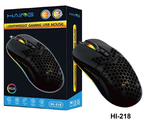 HAING Lightweight Gaming USB Mouse Haing