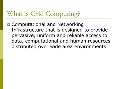 Ppt Grid Computing Powerpoint Presentation Free Download Id4295335
