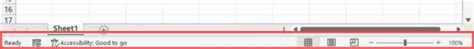 Status Bar In Excel Where Is It How To Use It