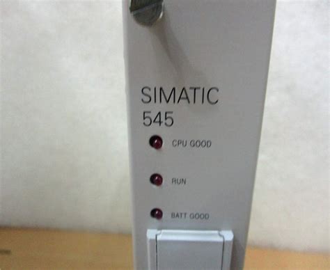 Siemens 545 1105 Module For Sale
