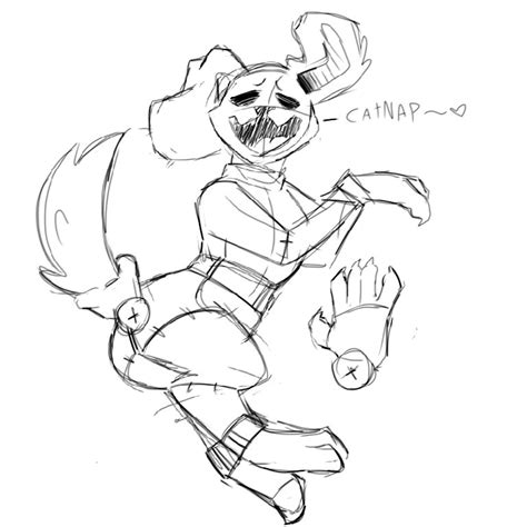 Rule 34 Black And White Catnap Poppy Playtime Critters Poppy