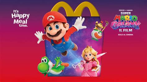Happy Meal Super Mario Galaxy Nuove Sorprese Mcdonalds