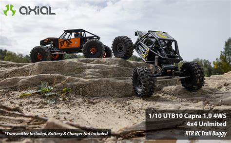 Axial Rc Crawler 110 Utb10 Capra 19 4ws 4x4 Rtr Brushed