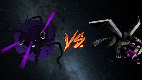 Wither Storm Vs Ender Dragon Batallas De Mobs Youtube