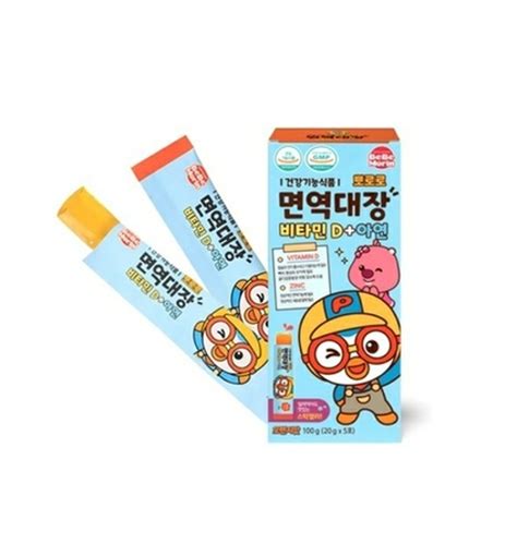 뽀로로 면역대장 비타민d 아연 20g 5포 티몬