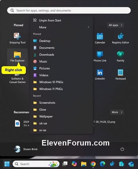 Open Jump Lists In Windows 11 Windows 11 Forum