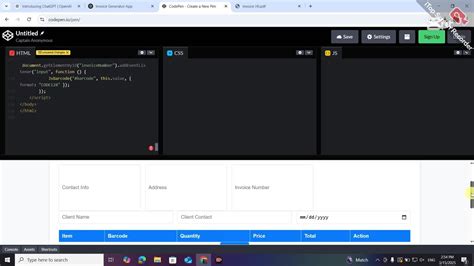 Aifordevelopers Chatgpt Invoiceapp Automation Billingsolutions