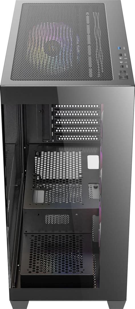 Antec Cx300 Argb Clear Tempered Glass Steel Black Atx Mid Tower Desktop