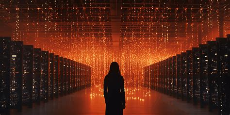 download ai generated woman linked data royalty free stock